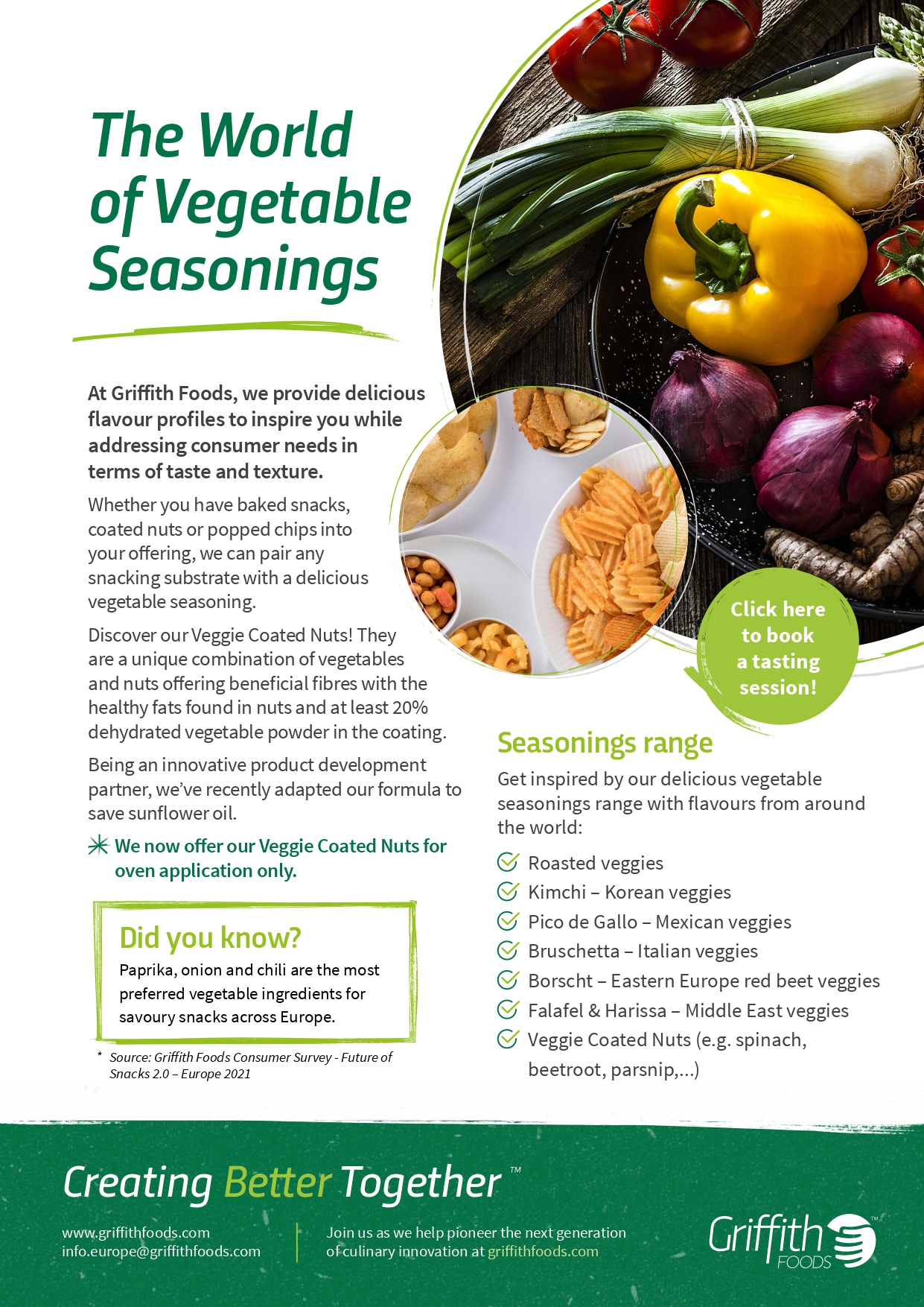 The world of vegetable seasonings